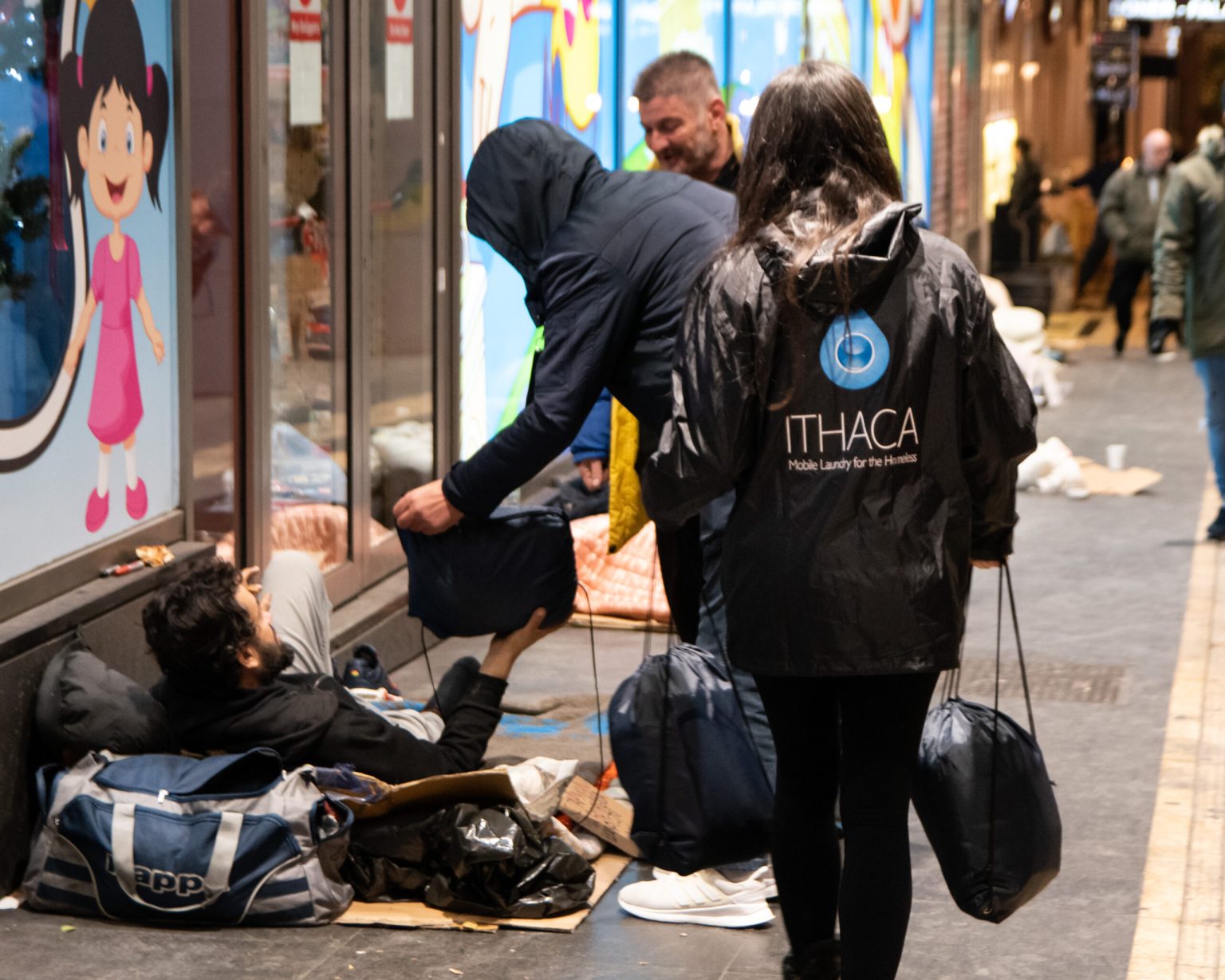 Supporting Homeless People with LG ! - Ithaca Laundry